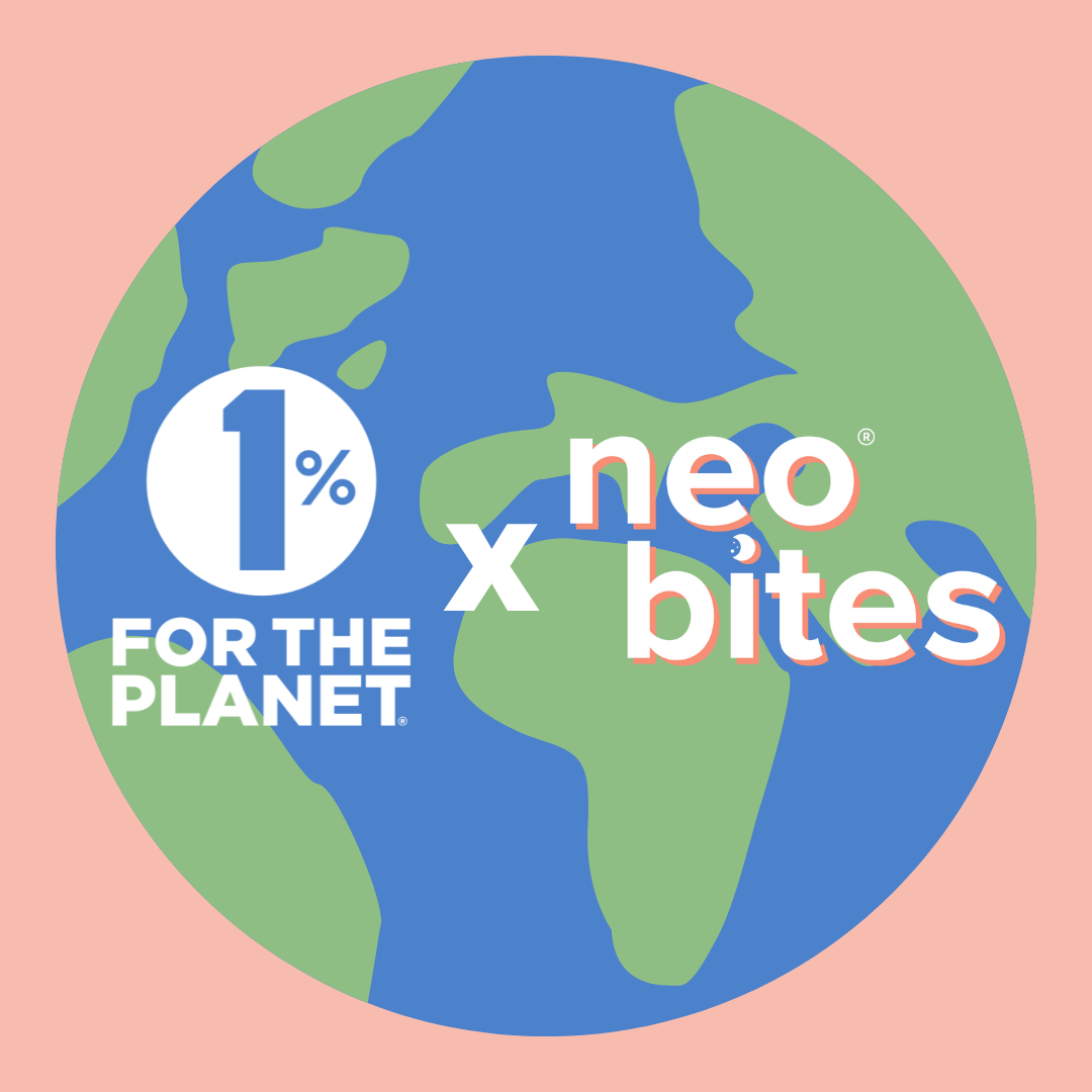 Neo Bites Joins 1% for the Planet Movement To Support Impactful Enviro